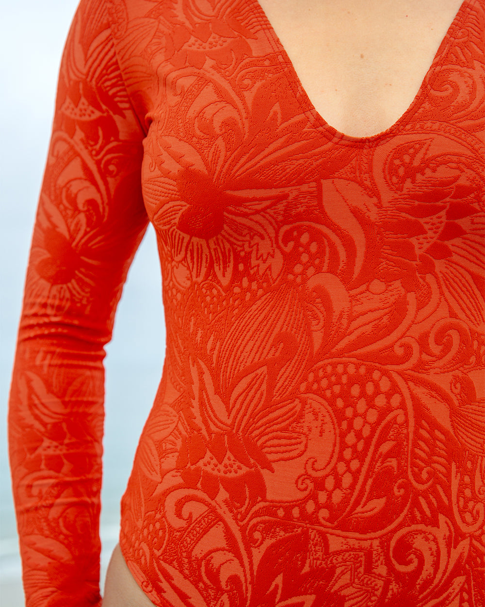 Valentina Surf Suit - Mandarina - Seea